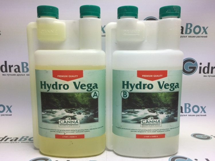 Удобрение Canna Hydro Vega A B 1 л купить на официальном сайте GidraBox.ru